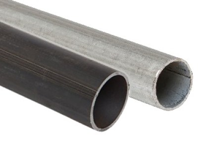 Round Tube / Pipe in Galvanised & Raw Finish