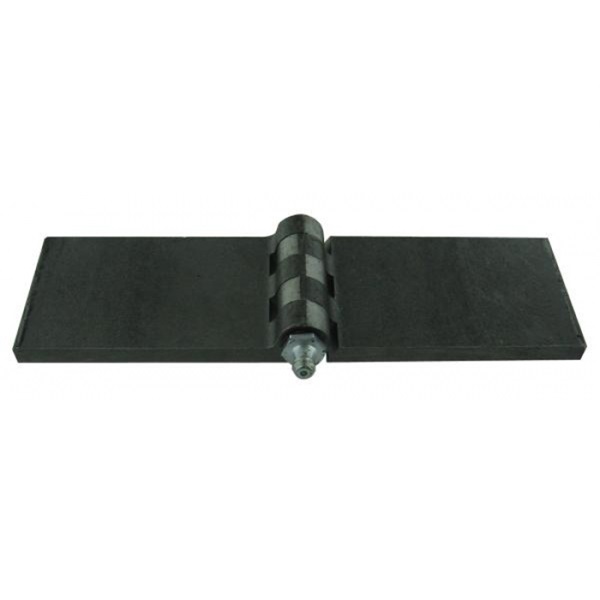 Weld on Hinges: STRAIGHT STEEL HINGE 60 X 80 X 6 With GREASE NIPPLE
