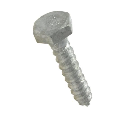 Timber: M8 X 40 PC4.6 Galv Hex Coach Screw