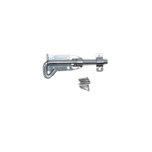 Locks & Latches: PADBOLT 100mm X 10mm ROUND & SQUARE KEEPER ZINC PLATED ...