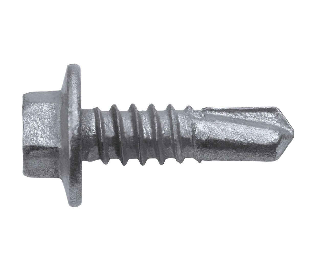 Metal: Self Drilling Metal Screws - Hex 14-10 X 22 - Pack of 100