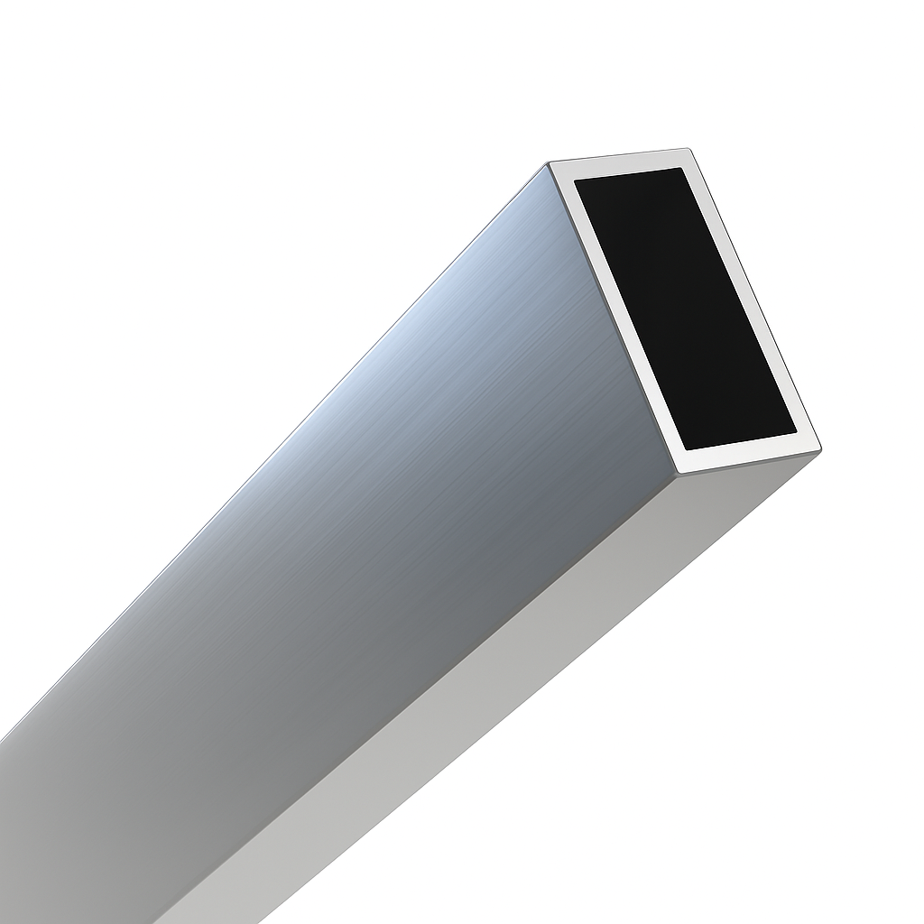 Aluminium: 50x25x3mm Aluminium Rectangle Tube 6.5m