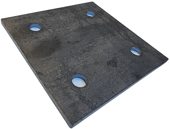 150x150x6mm Steel Base Plate at The Metal Warehouse