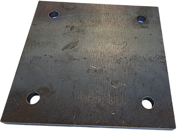 200x200x10mm Steel Base Plate at The Metal Warehouse
