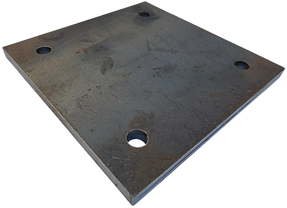 200x200x6mm Steel Base Plate at The Metal Warehouse