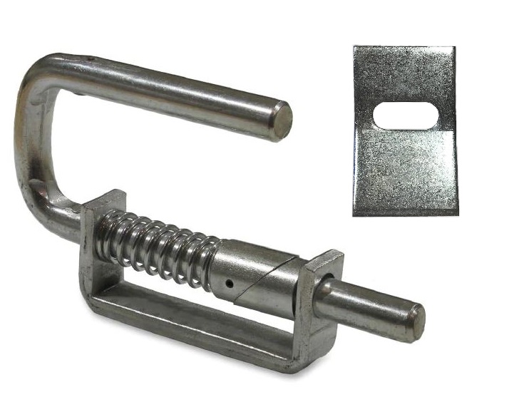 Gates & Hardware: Universal Slam Latch Lock 10mm Zinc