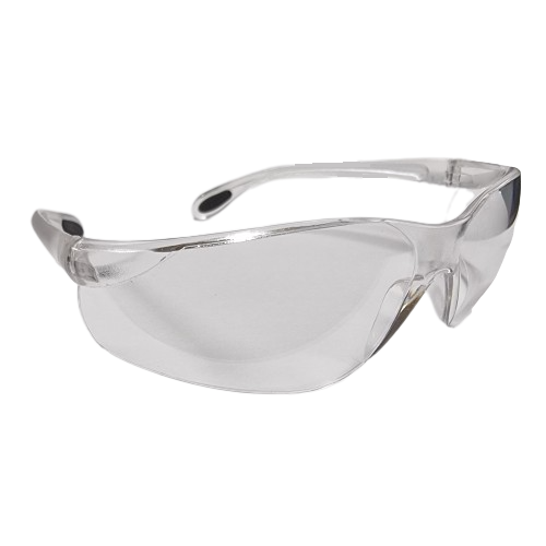 Clearance: Clear Wrap-Around Safety Glasses