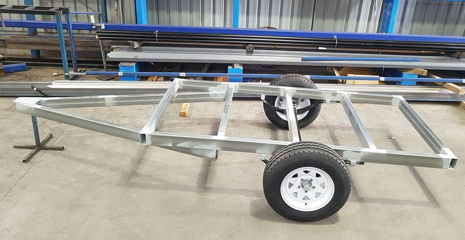 DIY FLAT TOP FRAME + 7 LF AXLE KIT