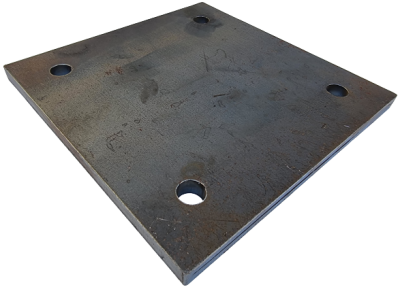 200x200x10mm Steel Base Plate at The Metal Warehouse